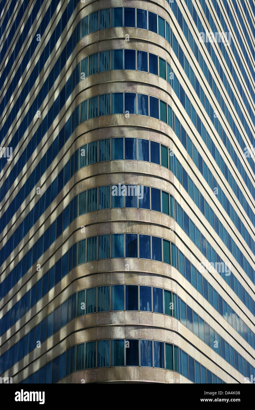 geometric architecture of an office building Stock Photo - Alamy