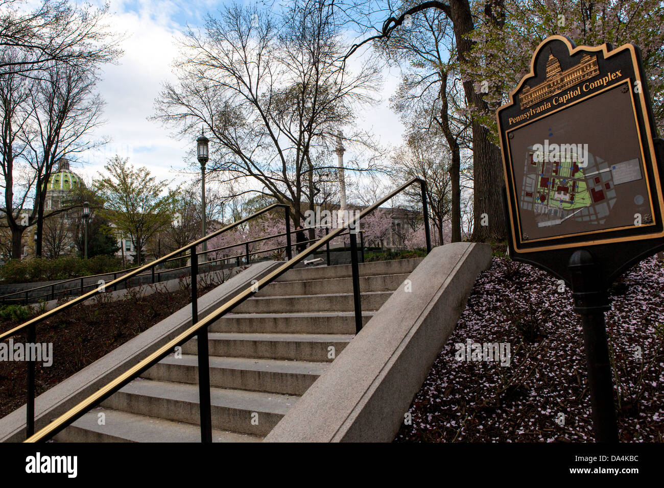 Pennsylvania State Capitol Building Complex, Harrisburg PA Stock Photo ...