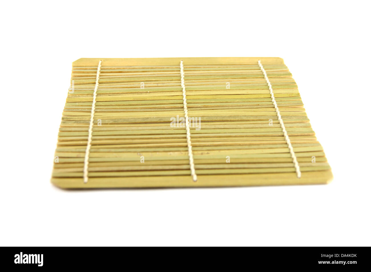 The Bamboo dish on white background Stock Photo - Alamy