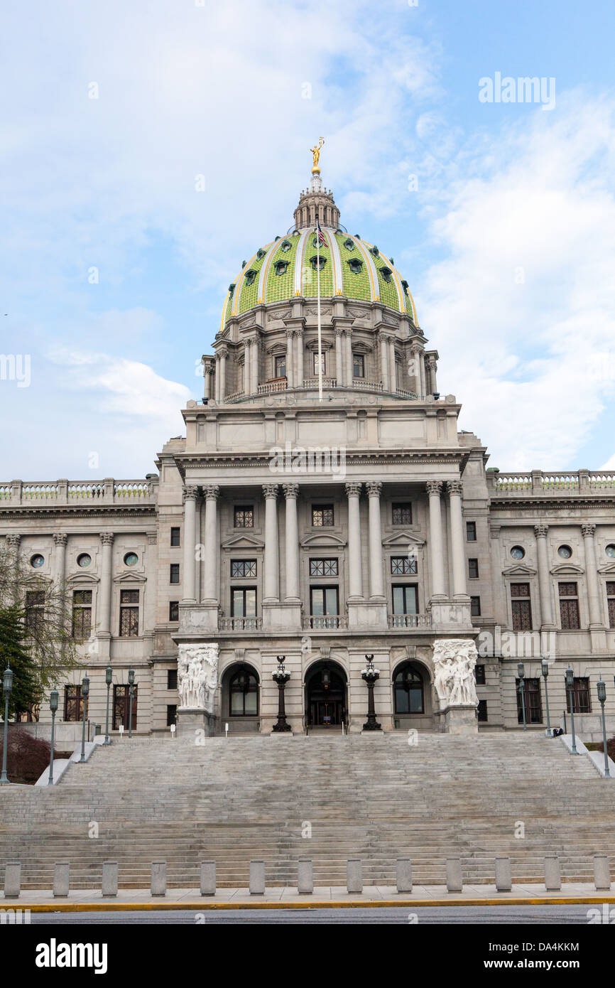 Pennsylvania State Capitol Building Complex, Harrisburg PA Stock Photo ...