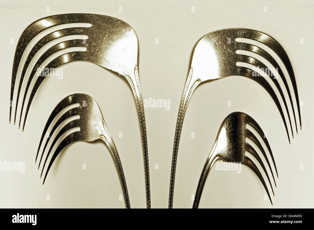 Bent fork art hi-res stock photography and images - Alamy