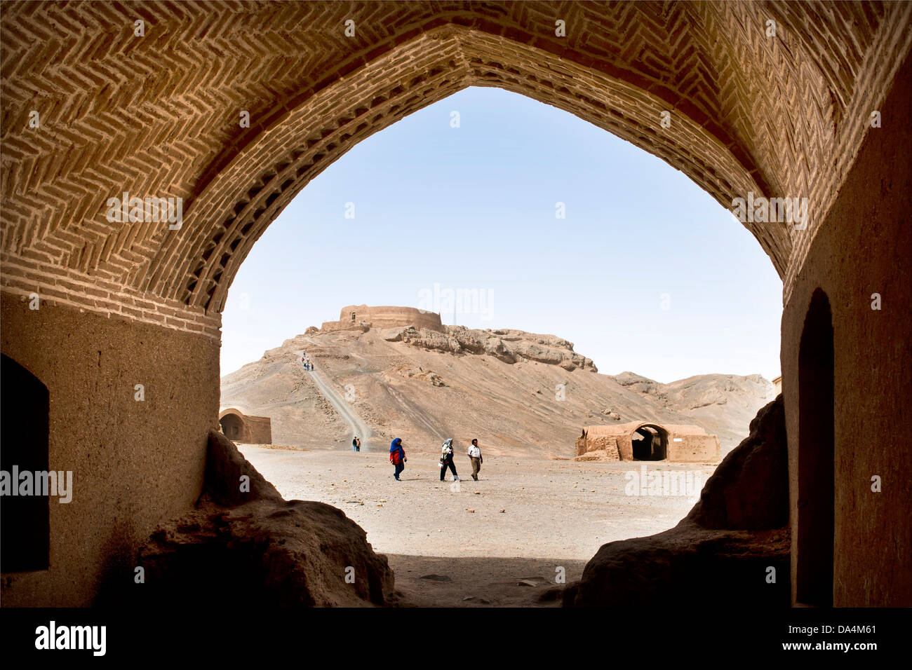 Asia, Iran, Yazd; Silence tower Stock Photo - Alamy