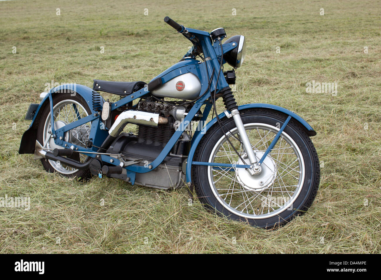 This is an excellent early example of a Nimbus motor cycle Stock Photo ...