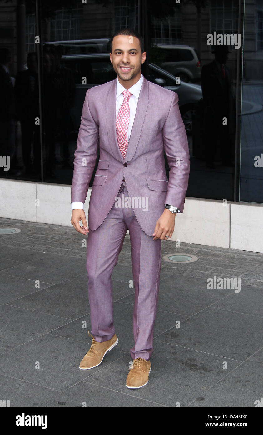 Marvin Humes attends The Arqiva Commercial Radio Awards at the Park ...