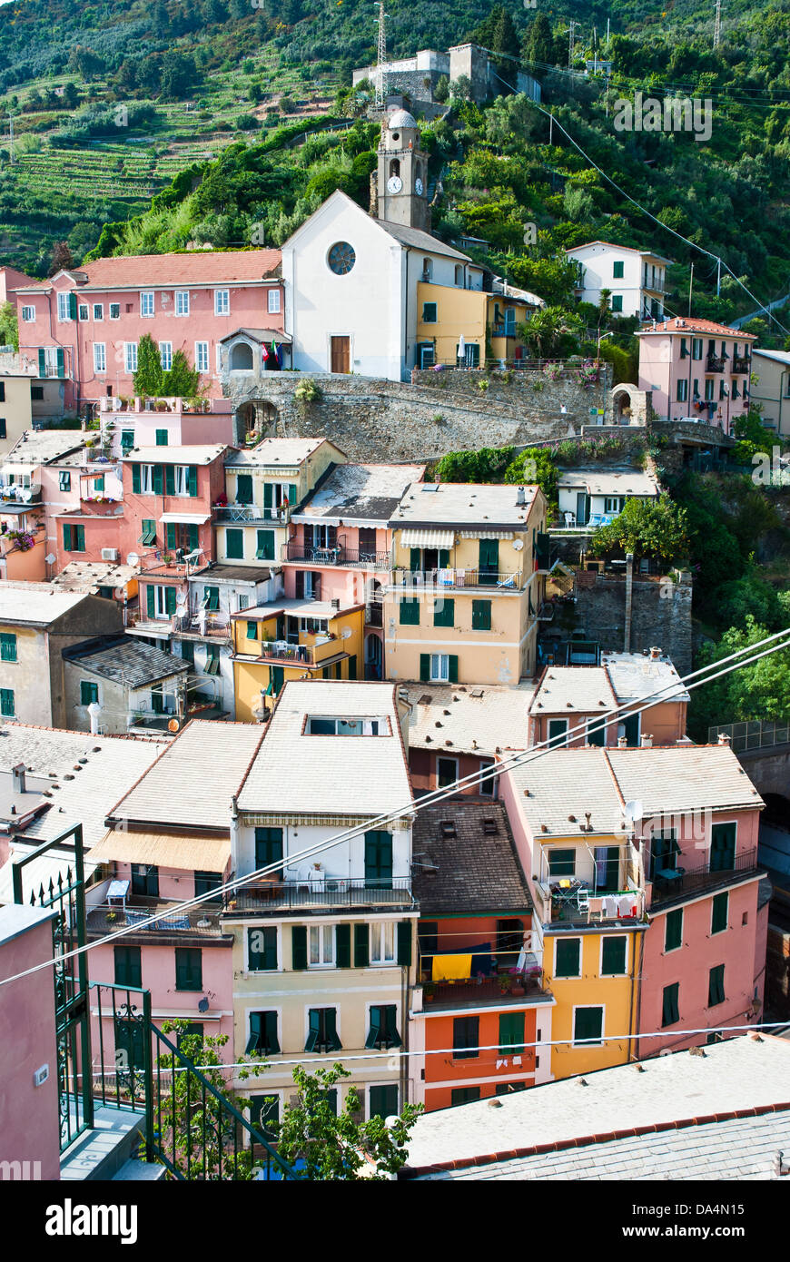 Vernazza house hi-res stock photography and images - Alamy