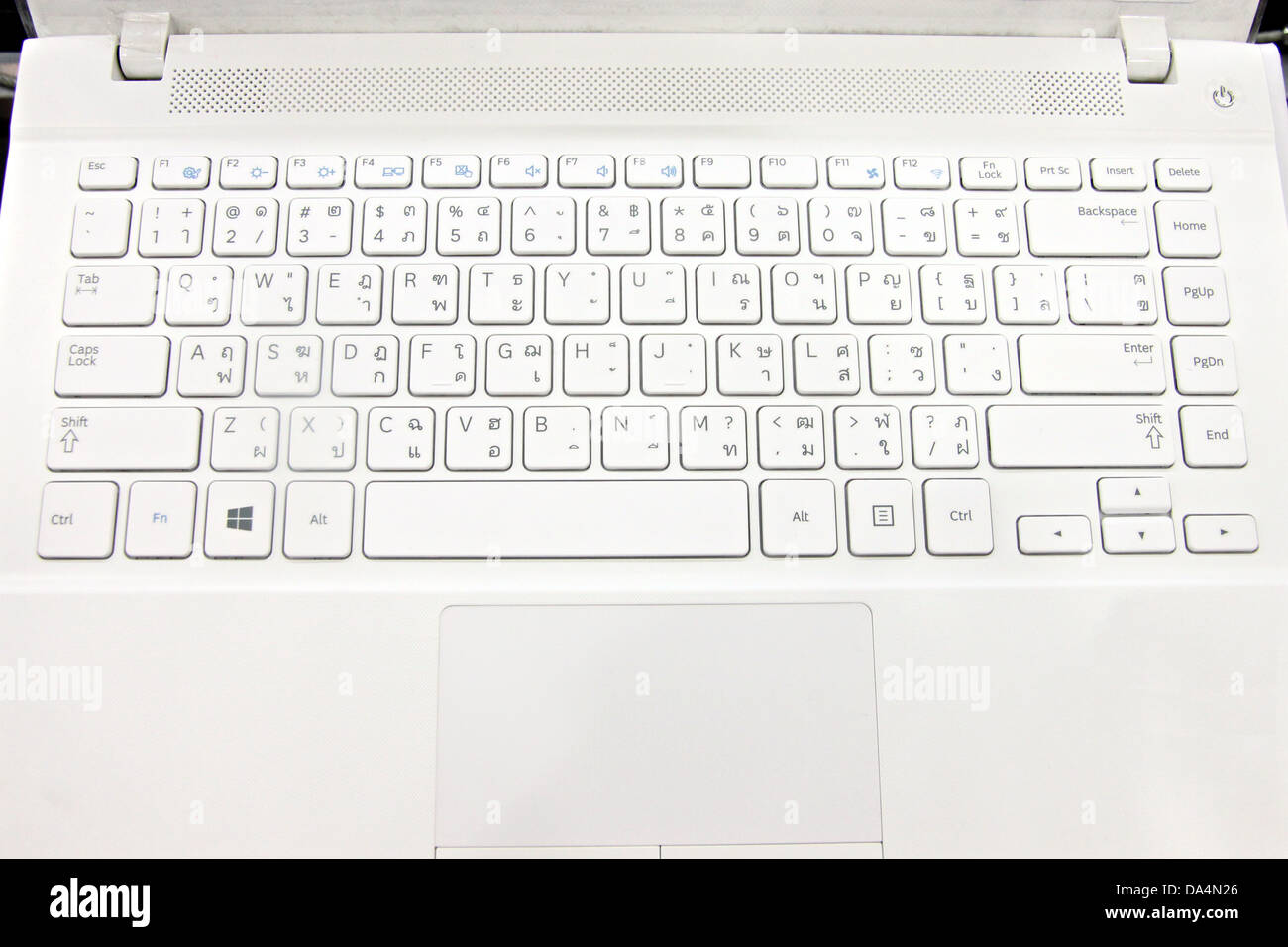 The Keyboard and Button Stock Photo - Alamy