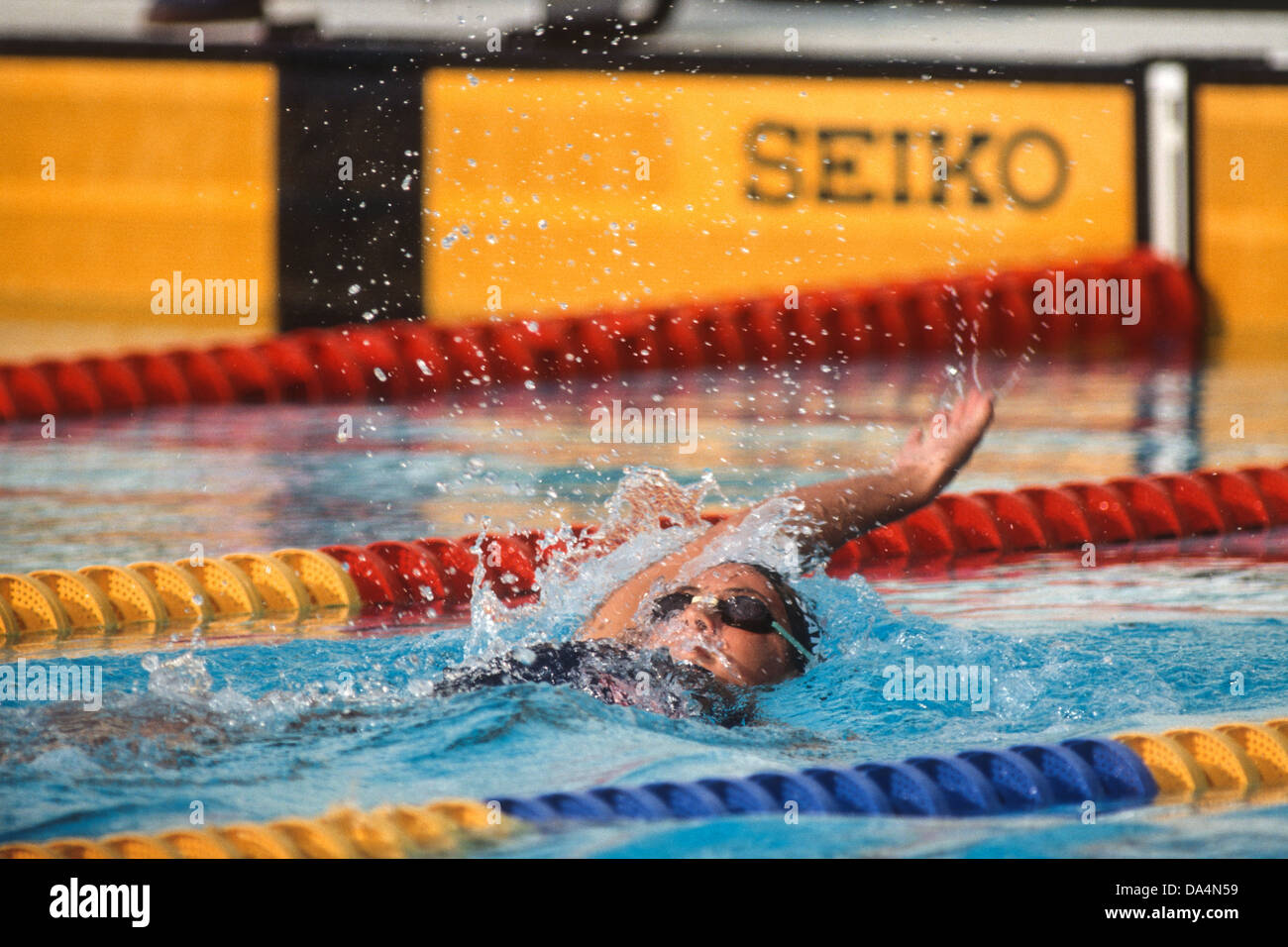 1992 olympics swimming sanders hi-res stock photography and images - Alamy