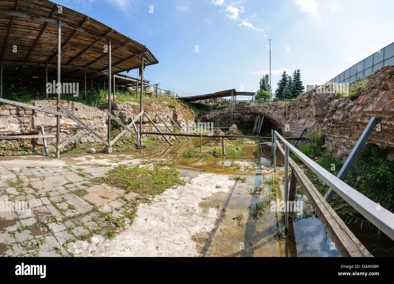 The ruins of the King`s Castle in Kaliningrad (earlier Koenigsberg ...