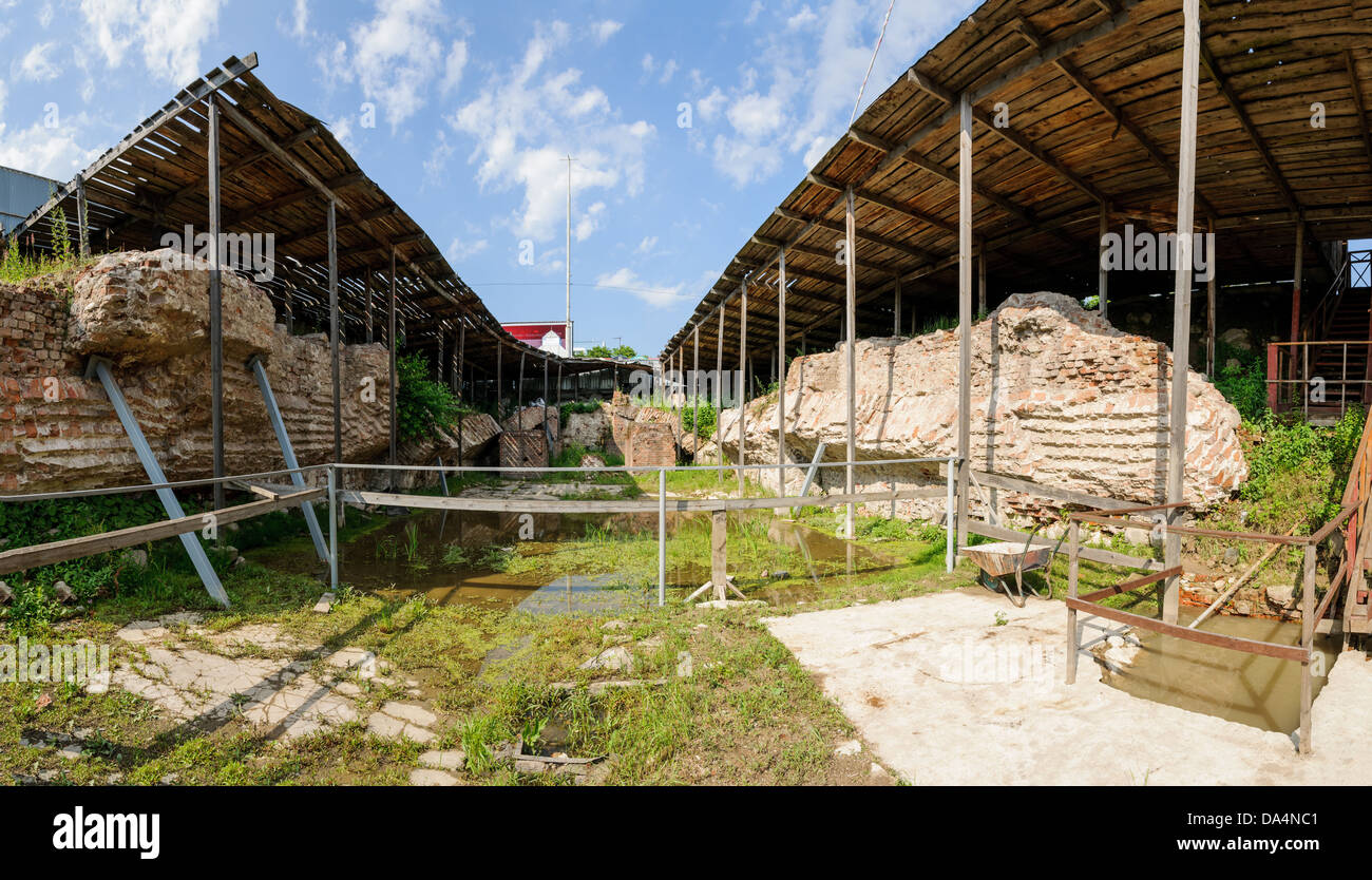 The ruins of the King`s Castle in Kaliningrad (earlier Koenigsberg ...