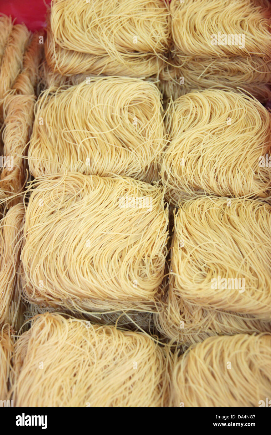 The Drying Thai noodles Stock Photo - Alamy