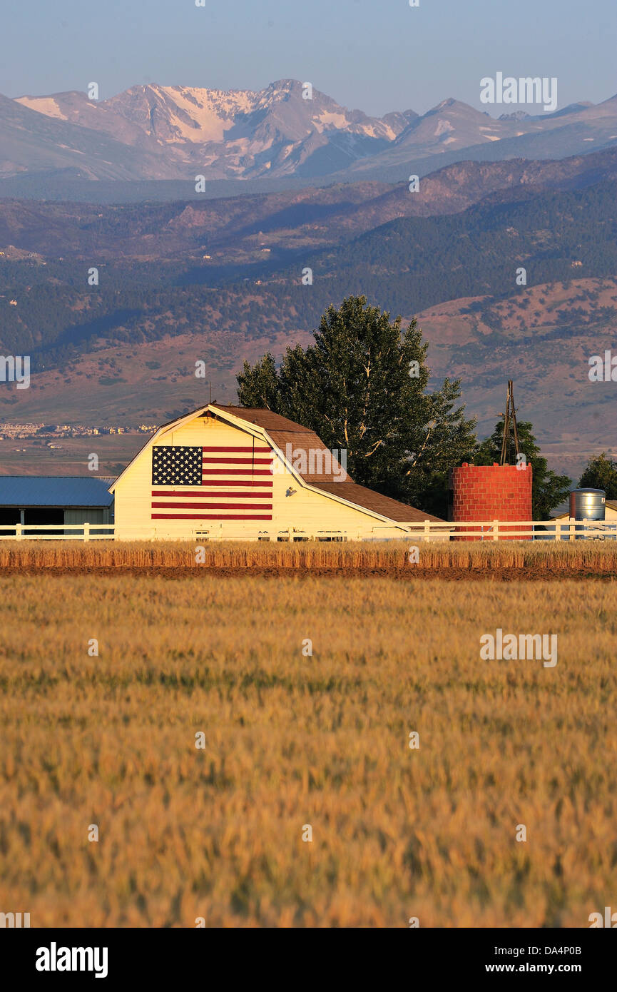 Wheat farm, Colorado, USA Stock Photo - Alamy