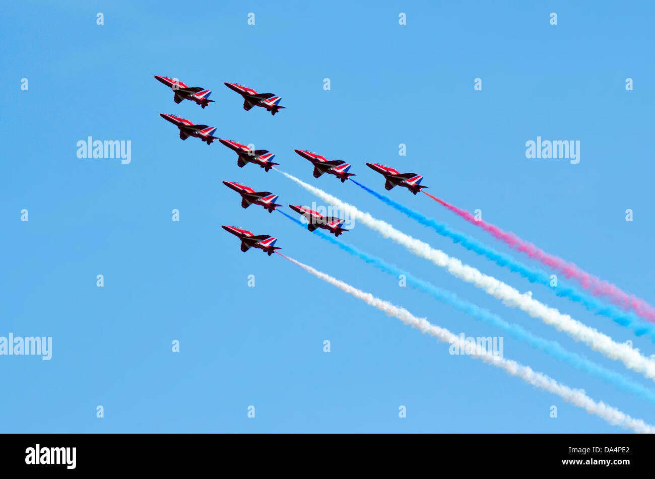 Red white and blue planes hi-res stock photography and images - Alamy