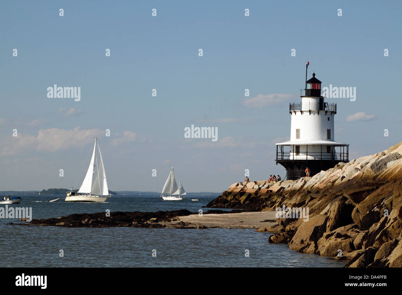 Caisson lighthouses hi-res stock photography and images - Alamy