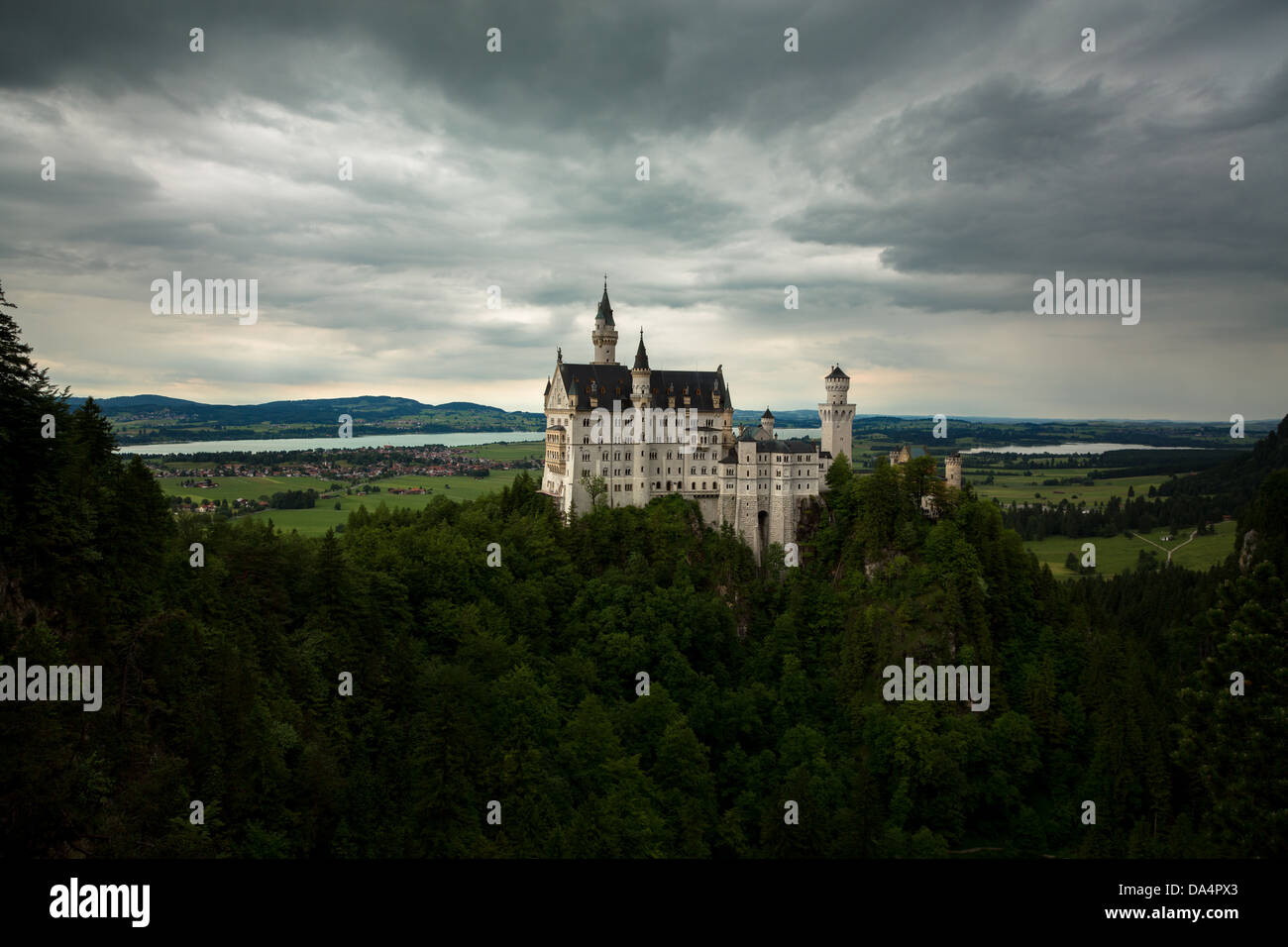 Neuschwanstein Castle, Schwangau, Bavaria, Germany Stock Photo - Alamy