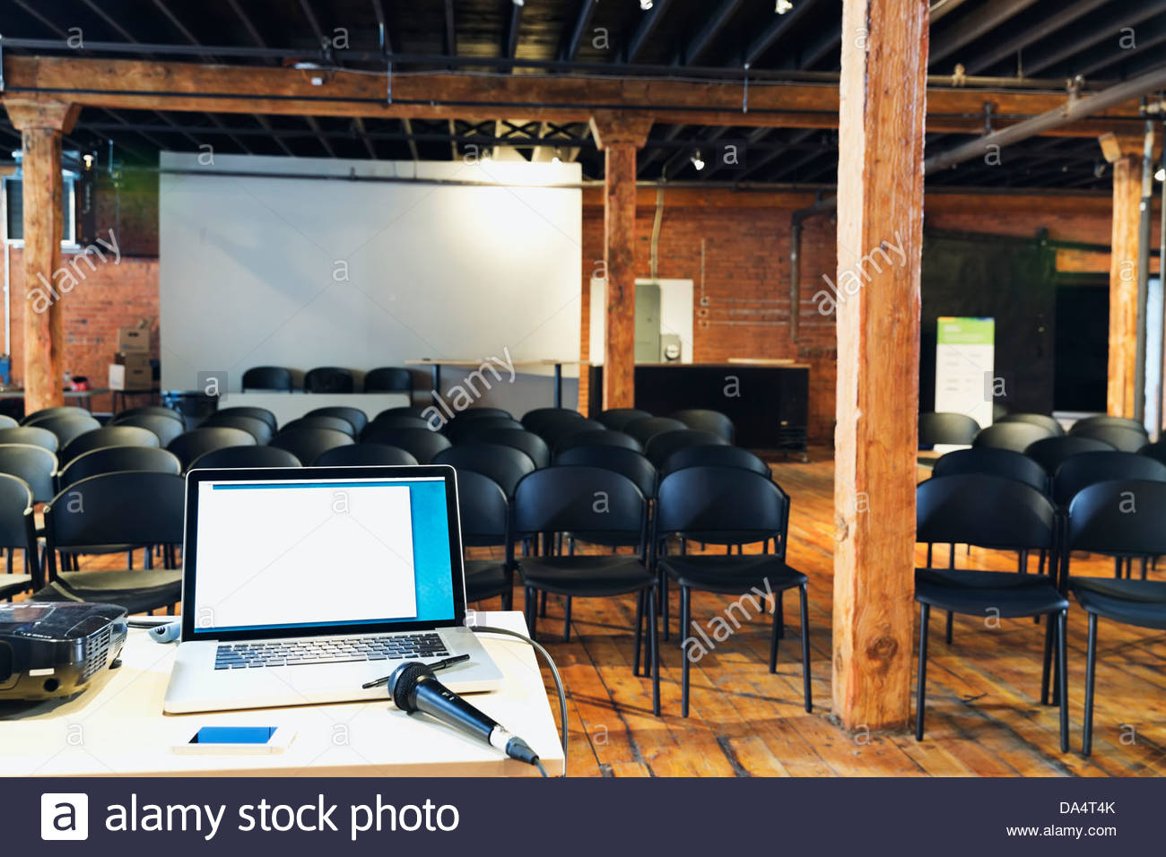 Conference room laptop speaker hi-res stock photography and images - Alamy