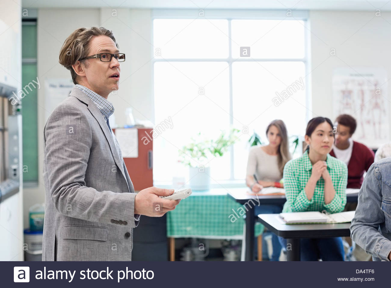 Teaching college hi-res stock photography and images - Alamy