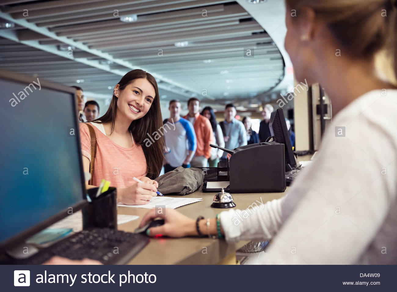 Registering hi-res stock photography and images - Alamy