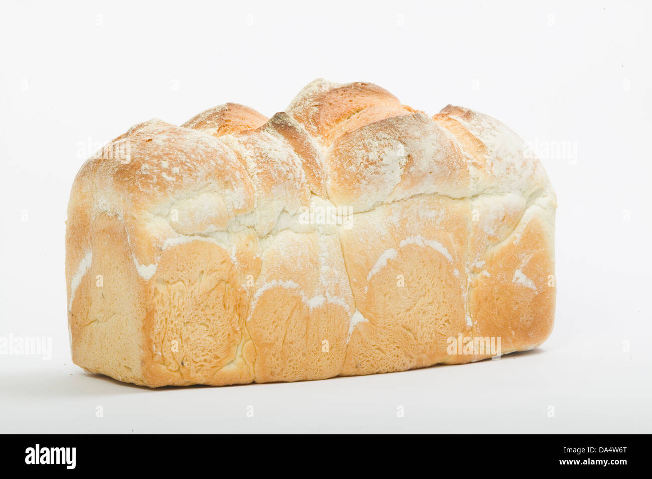 Unsliced loaf fresh white bread hi-res stock photography and images - Alamy