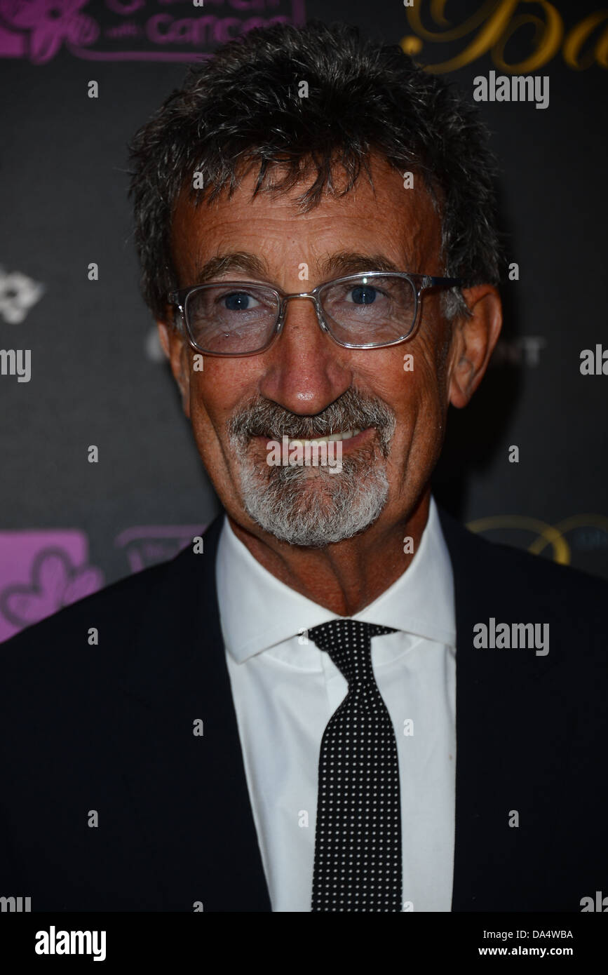 Eddie Jordan arrive at the Grand Prix ball Stock Photo - Alamy