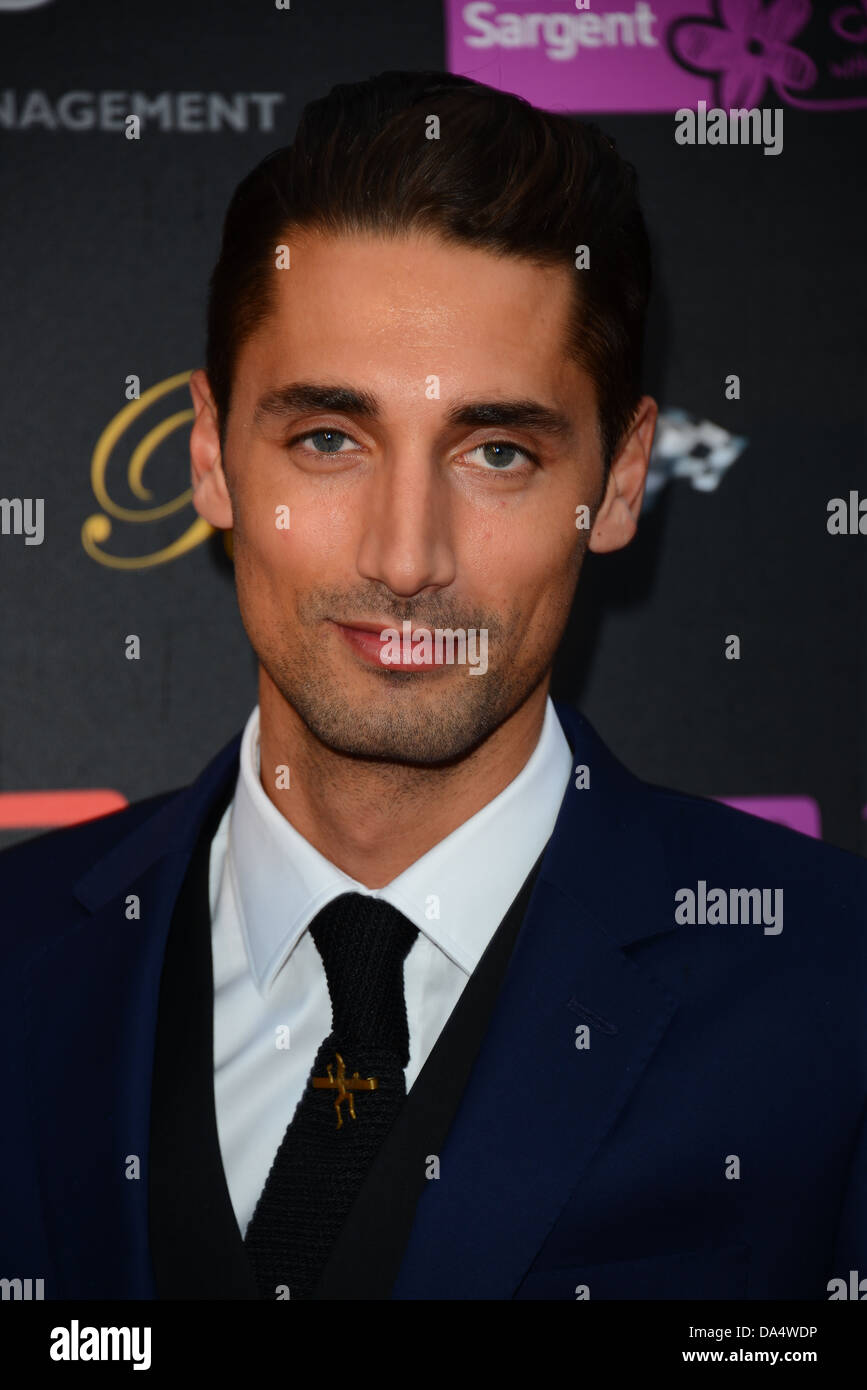 Hugo Taylor arrive at the Grand Prix Ball fundrises for children with ...