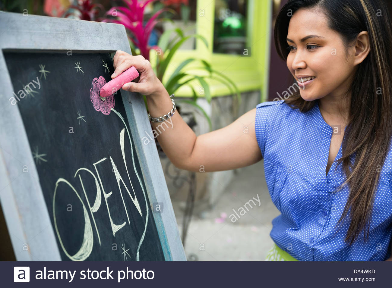 Blackboard Sign Shop Stock Photos & Blackboard Sign Shop Stock Images ...