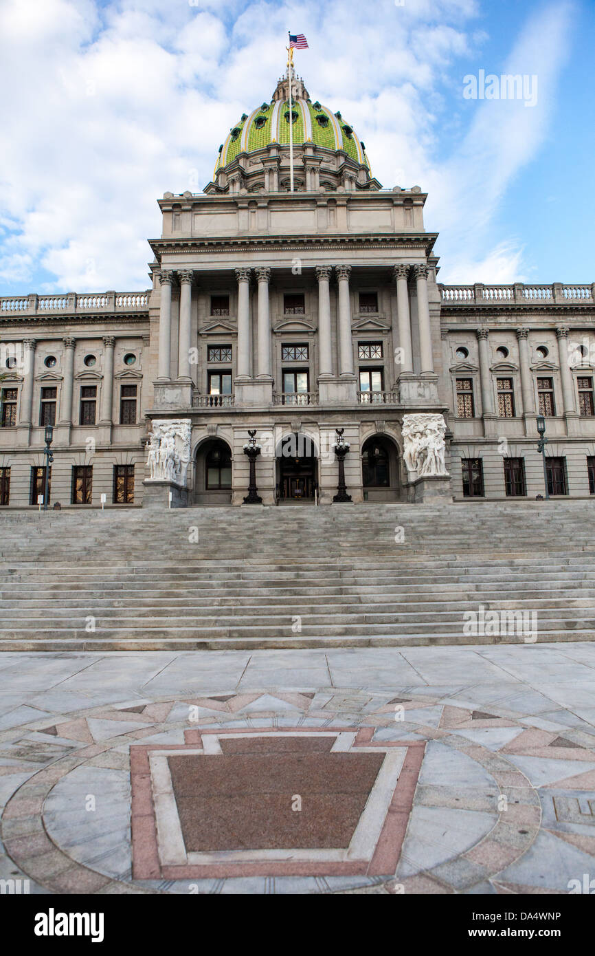 Pennsylvania State Capitol Building Complex, Harrisburg PA Stock Photo ...