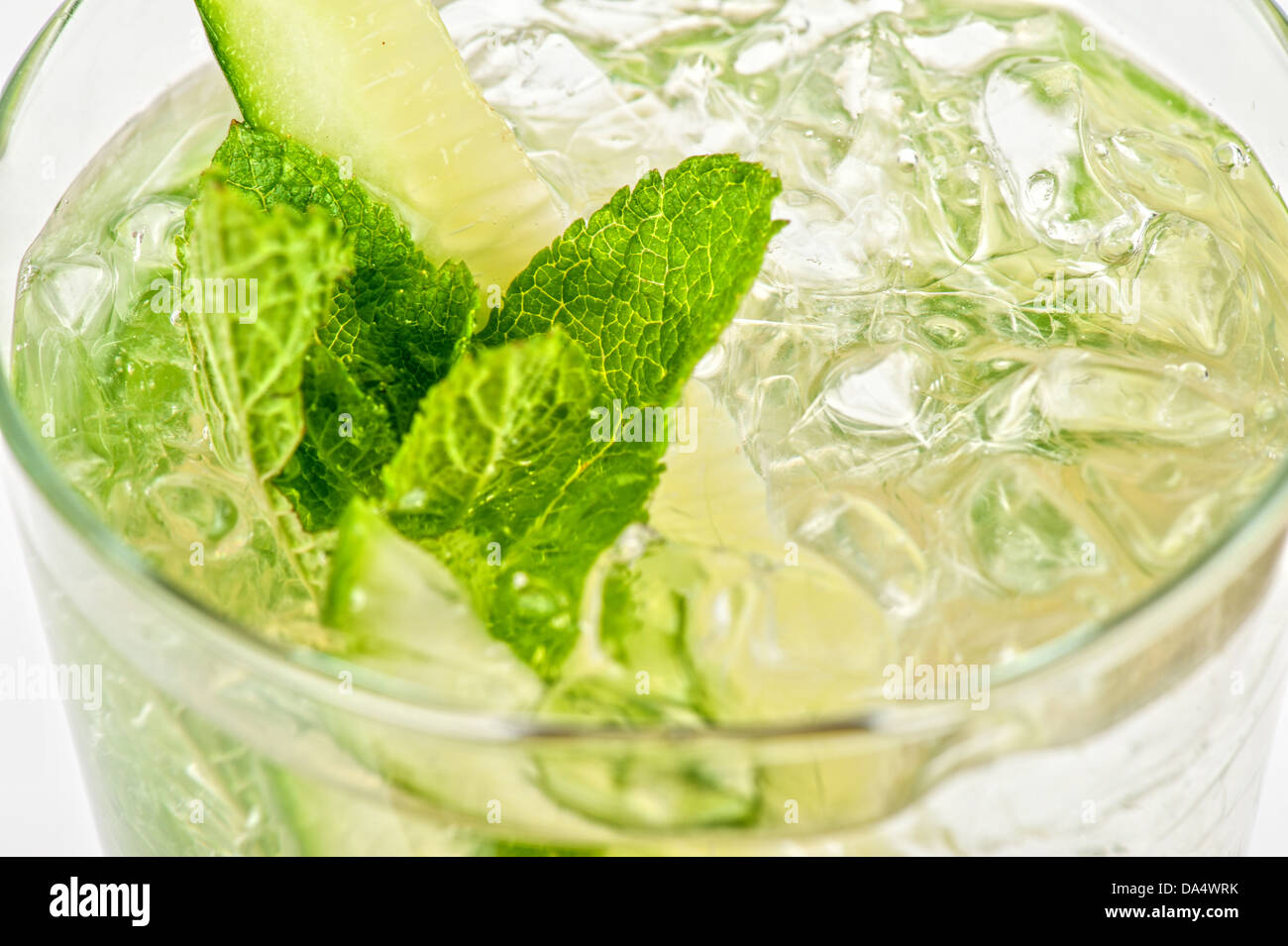 cocktail with cucumber Stock Photo - Alamy
