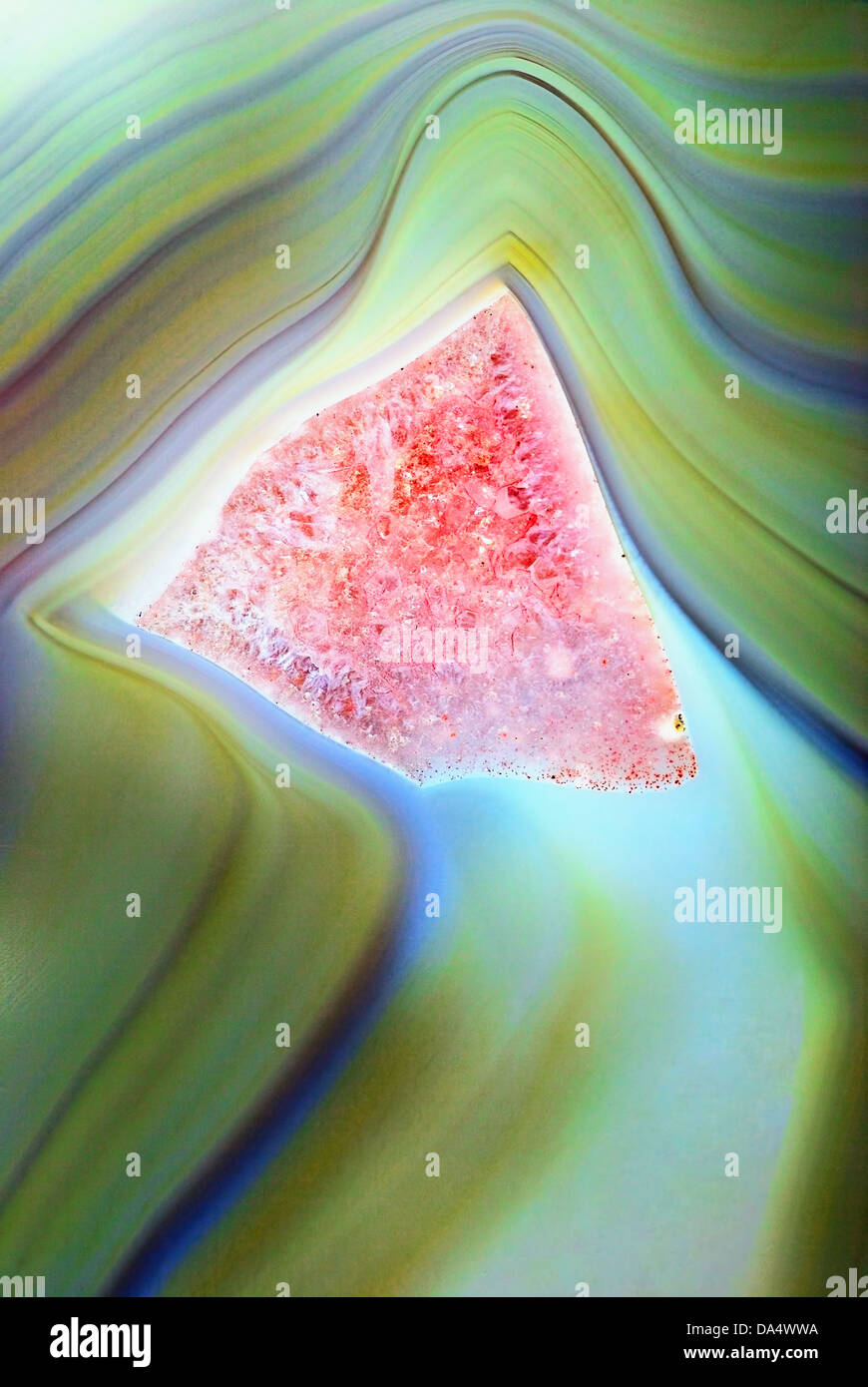 Green banded mineral hi-res stock photography and images - Alamy