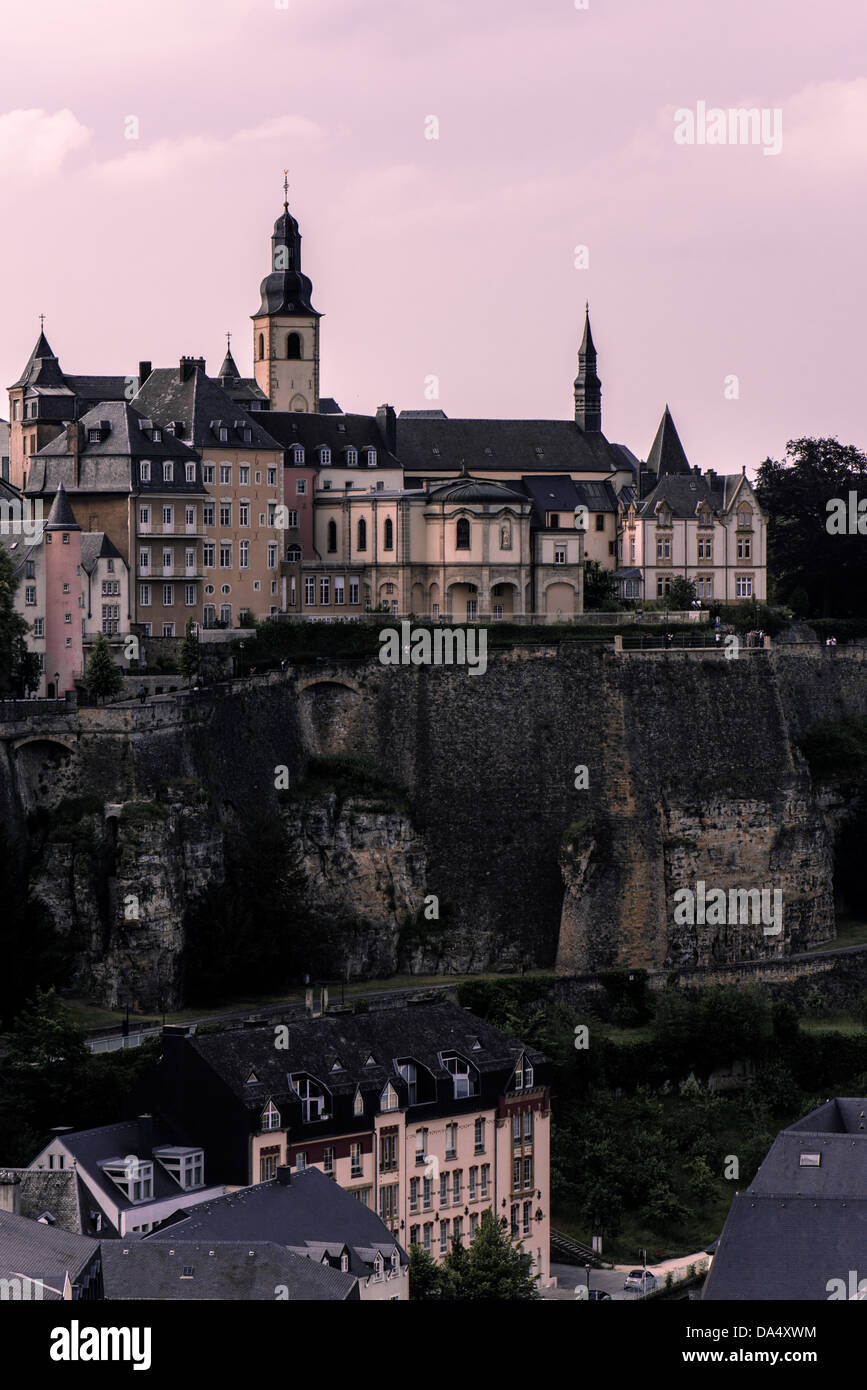 Luxembourg City Walls, UNESCO World Heritage Site Stock Photo - Alamy