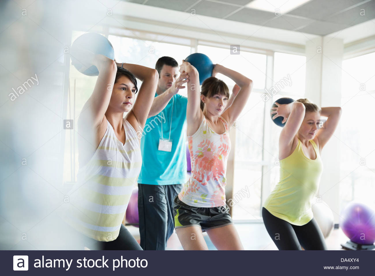 Women fitness class hi-res stock photography and images - Alamy