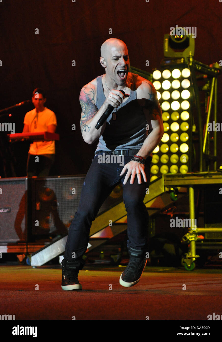 Raleigh, North Carolina, USA. 2nd July, 2013. Singer CHRIS DAUGHTRY ...