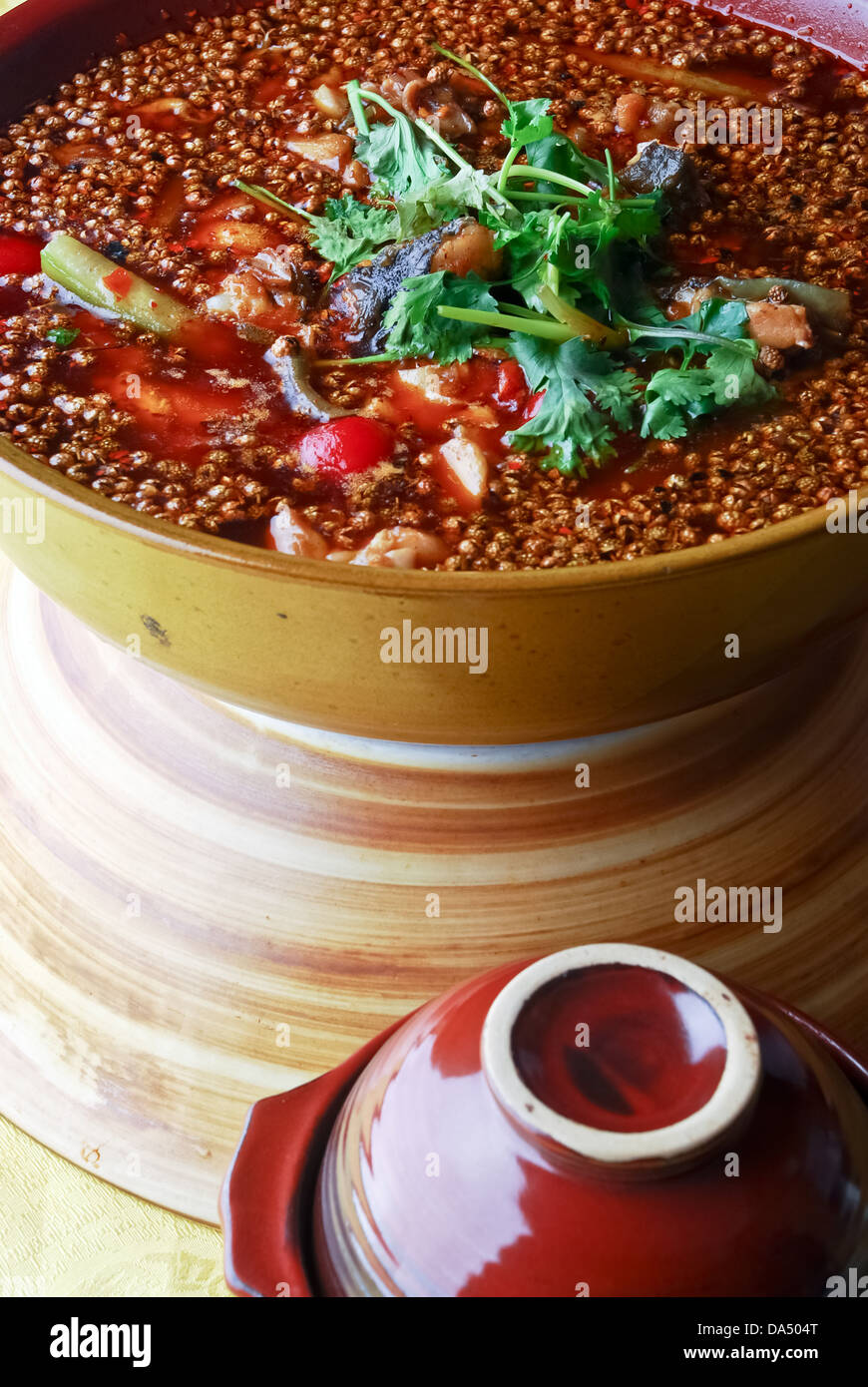 China delicious food- water-boiled fish Stock Photo - Alamy