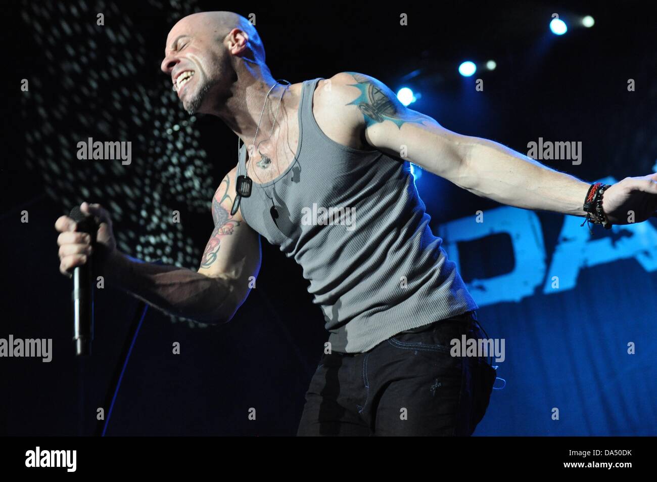 Raleigh, North Carolina, USA. 3rd July, 2013. Singer CHRIS DAUGHTRY ...