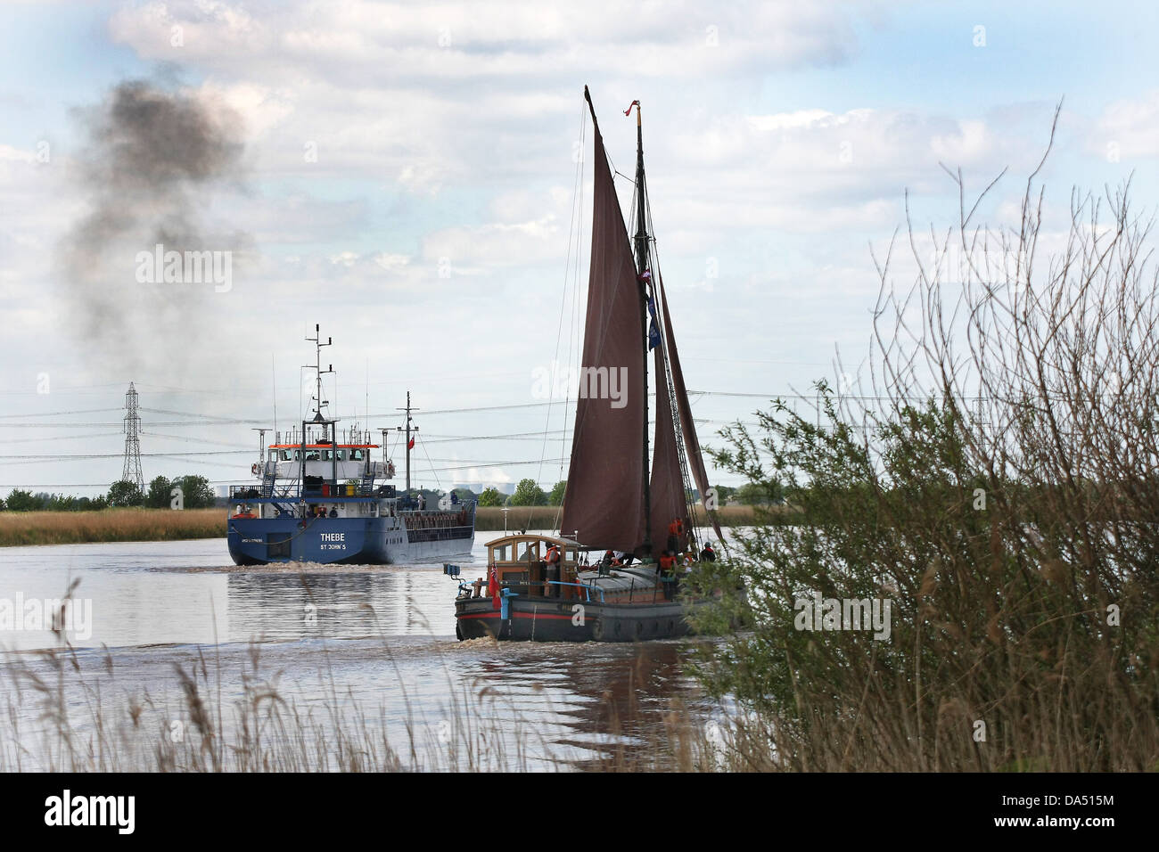 Humber keel boat hi-res stock photography and images - Alamy