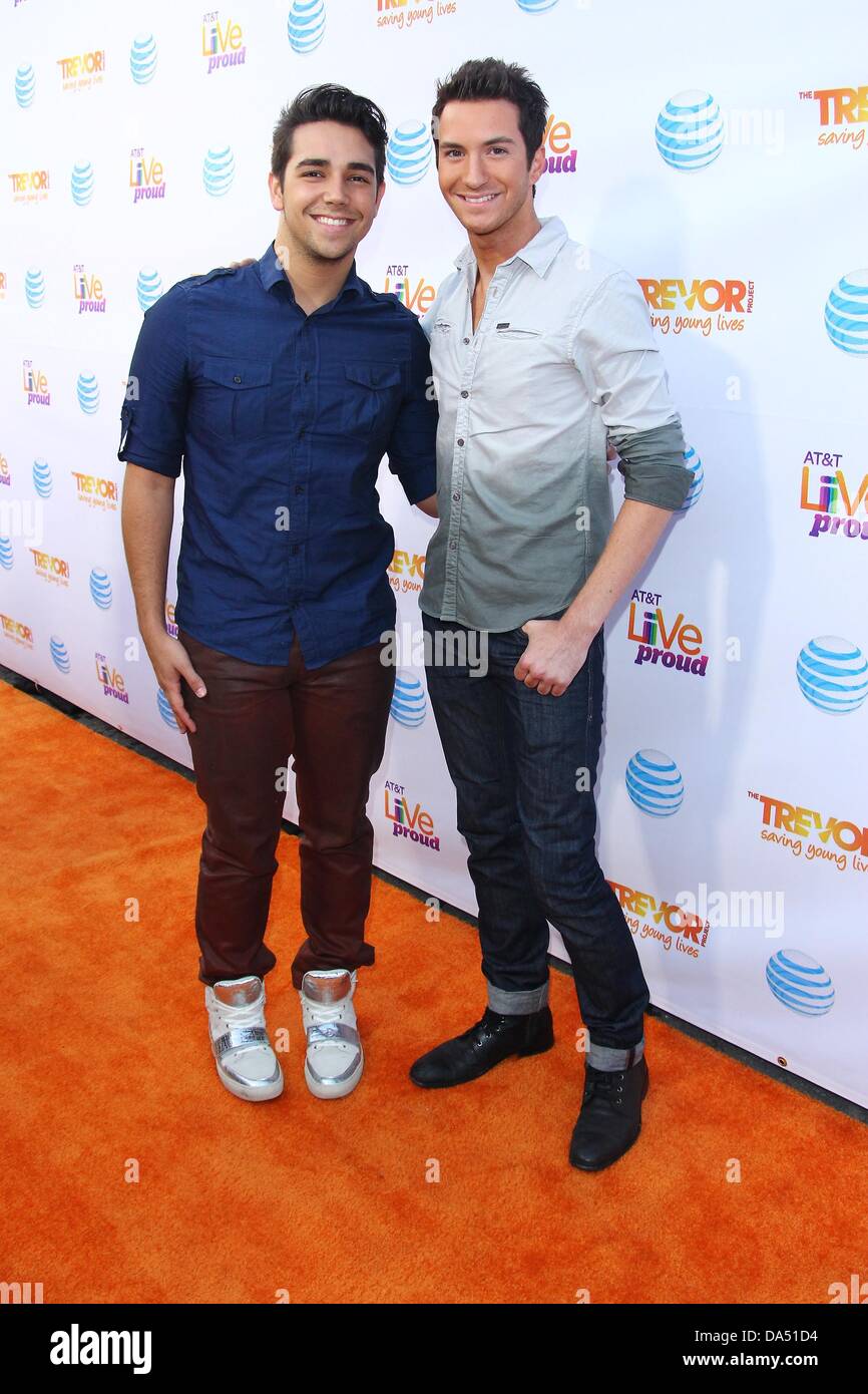 Los Angeles, California, USA. 3rd July, 2013. Paul Jolley and Lazaro ...