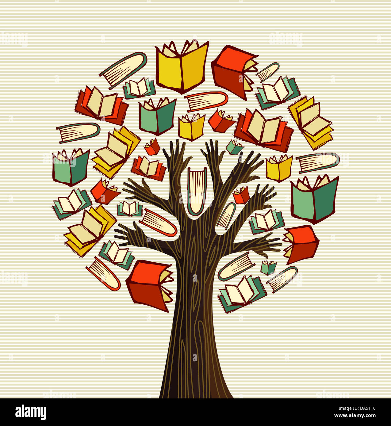 Book Tree Vector