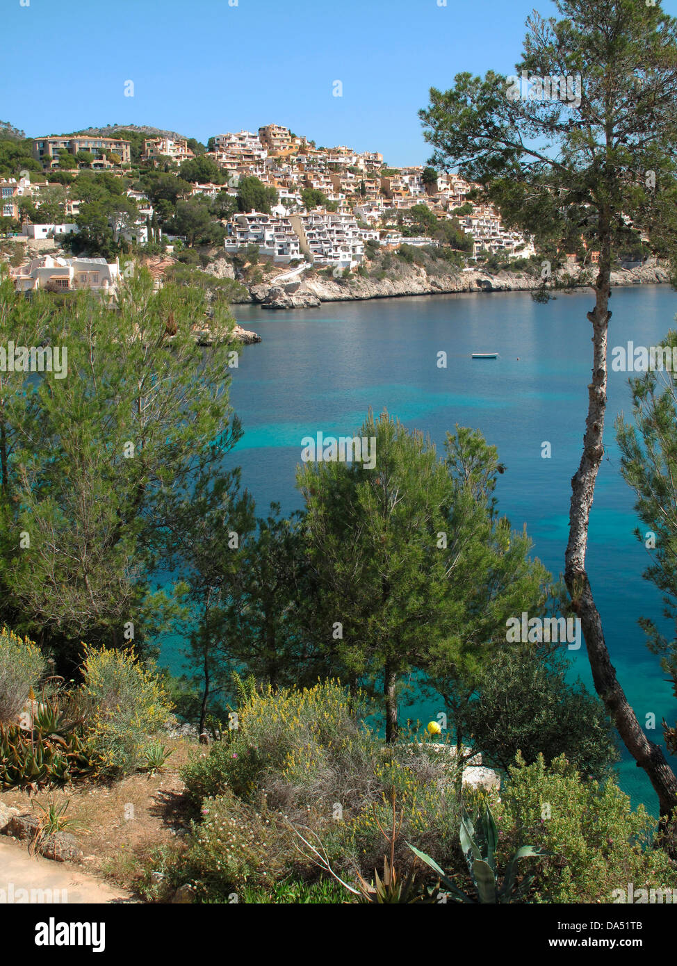 cala fornells, peguera, calvia, mallorca, spain Stock Photo - Alamy