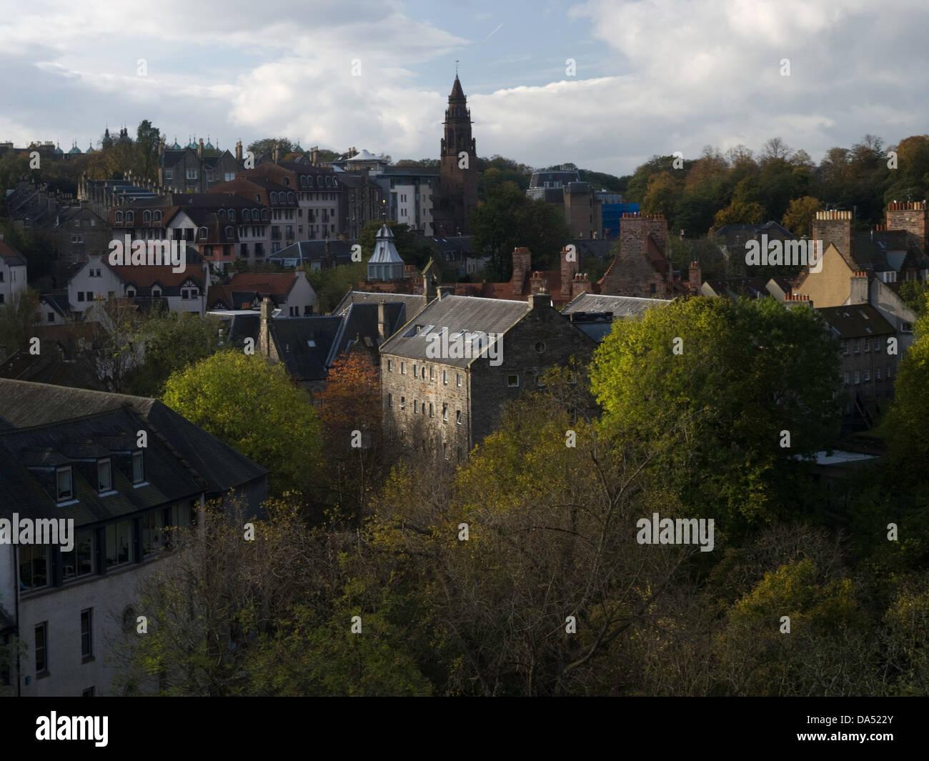 Dean Village Water of Leith Edinburgh Stock Photo - Alamy