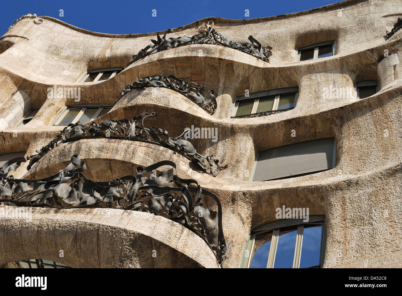 Iron work on balconies hi-res stock photography and images - Alamy