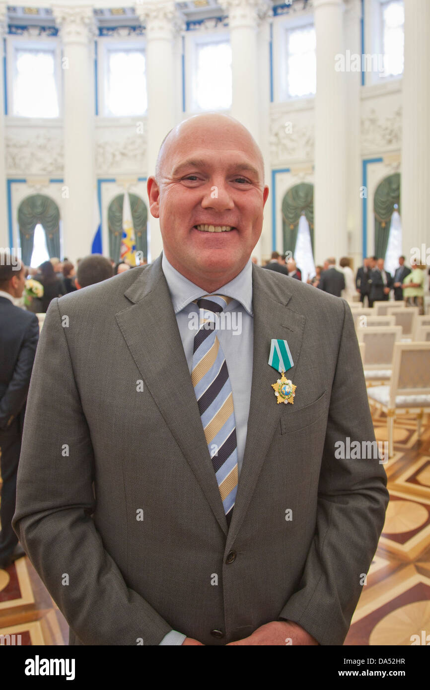 Dutch astronaut Andre Kuipers receives Order of Friendship from Russian ...