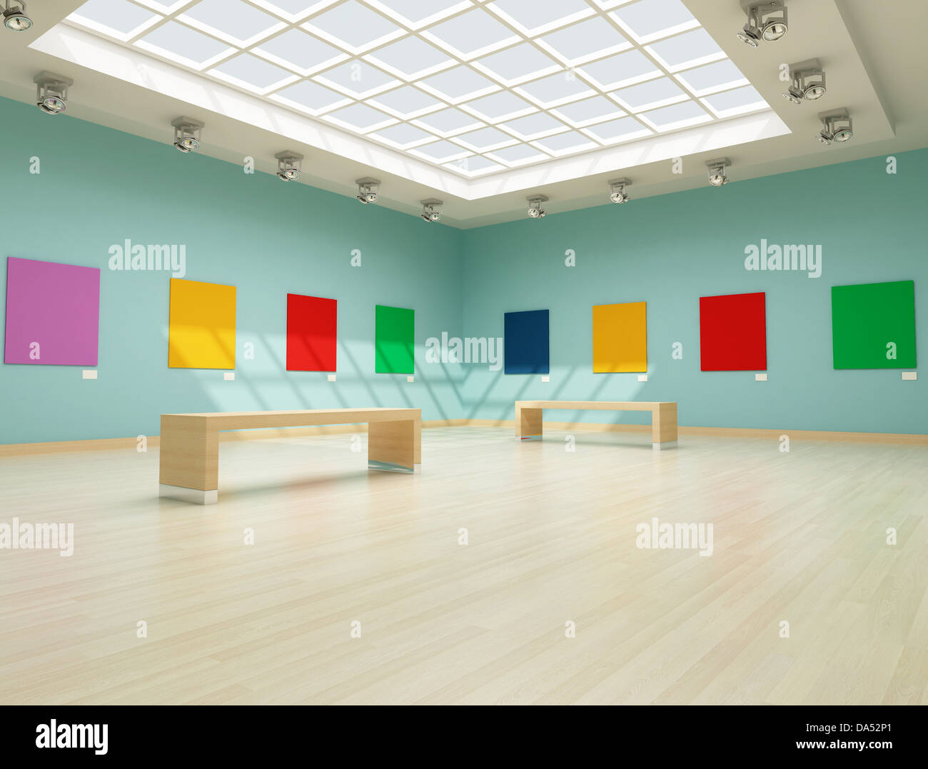 Empty art gallery hi-res stock photography and images - Alamy