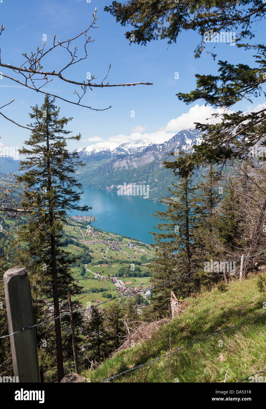 Lake birds eye view hi-res stock photography and images - Alamy