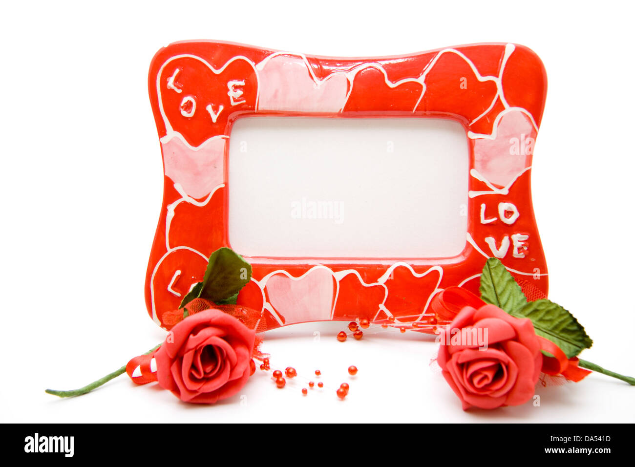 Picture frames with roses Stock Photo - Alamy