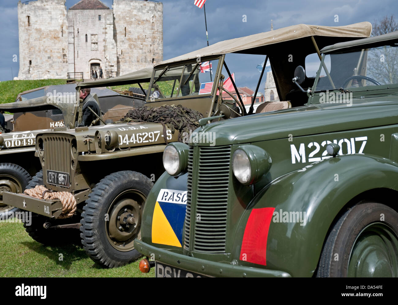 Ww2 reenactment vehicle hi-res stock photography and images - Alamy