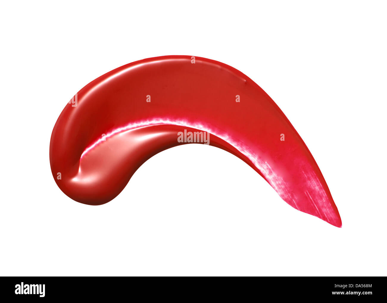 Lip balm woman gloss Cut Out Stock Images & Pictures - Alamy