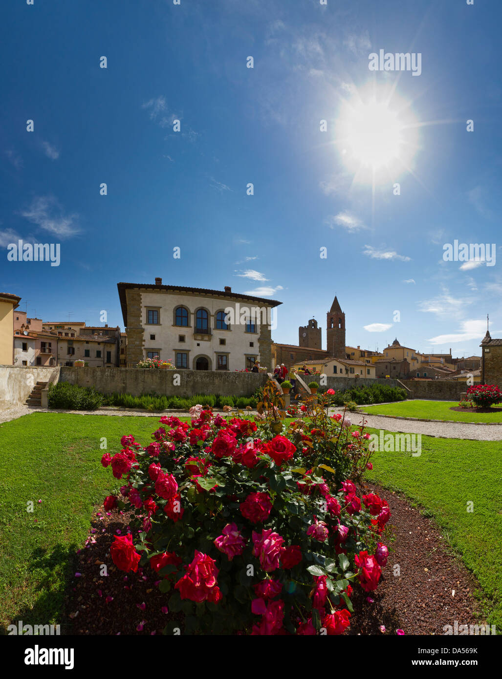 Monte San Savino, Italy, Europe, Tuscany, Toscana, building ...