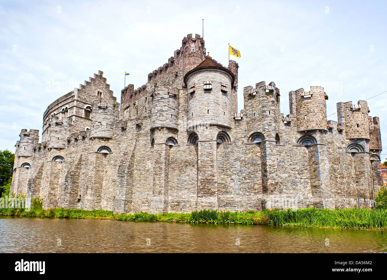 Gravensteen castle ghent belgium hi-res stock photography and images ...