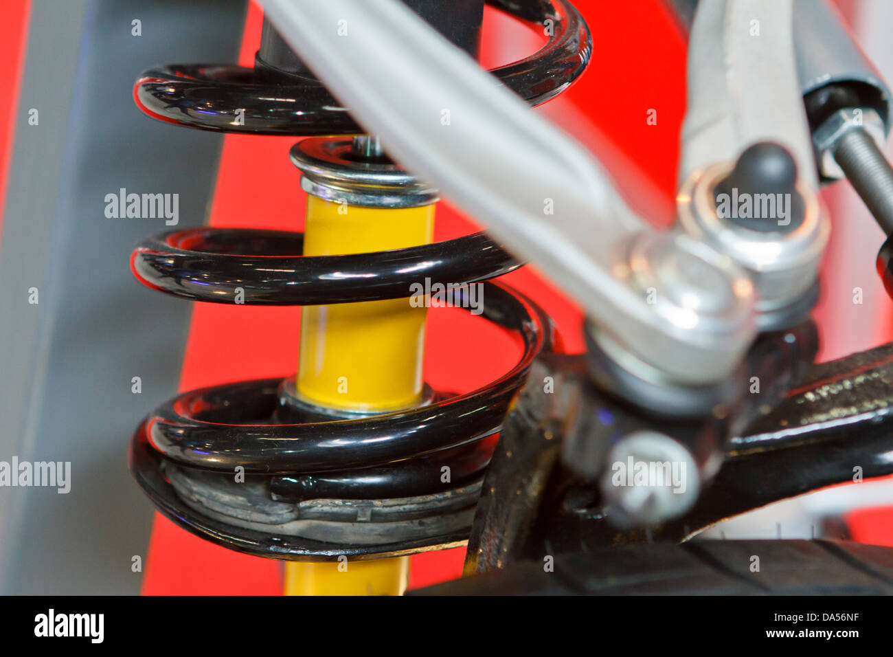 Close up shock absorber hi-res stock photography and images - Alamy