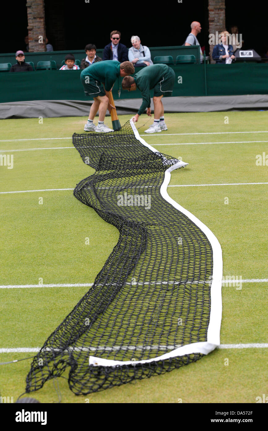 Wimbledon, London, UK. 03rd July, 2013. Day Nine of the The Wimbledon ...