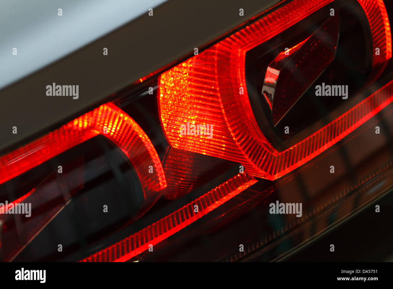 Detail of Audi R8 GT Spyder rear lights Stock Photo - Alamy